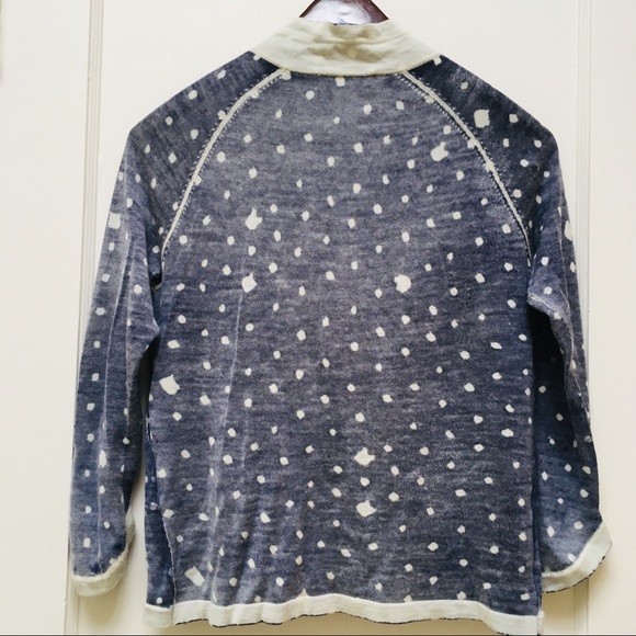 Yoshi Kondo | Sweaters | Yoshi Kondo Indigo Wool Sweater From Paris ...